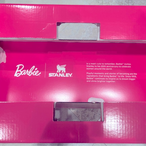 Barbie | Dining | Stanley Limited Edition Barbie Tumblers With Handles ...